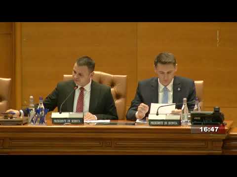 Şedinţa comună a Camerei Deputaţilor şi Senatului din data de 23.06.2025