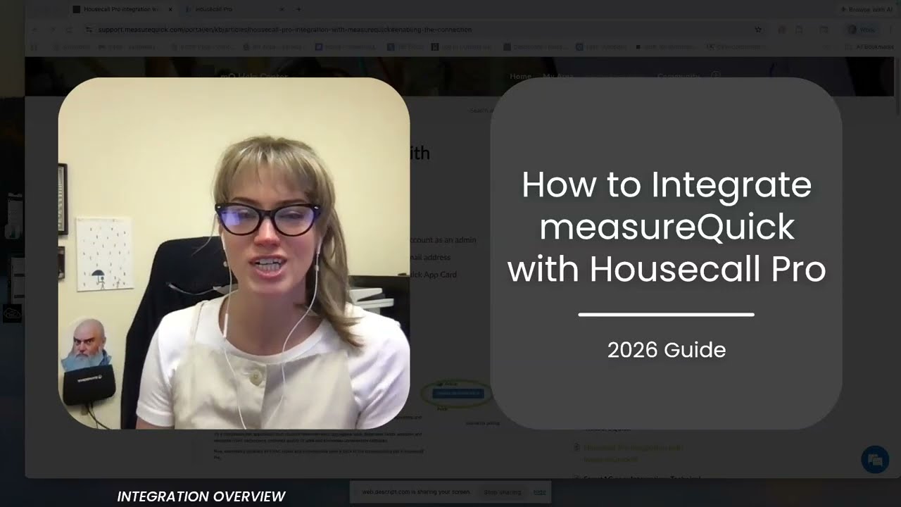 Integrating Housecall Pro with measureQuick | 2026 Guide