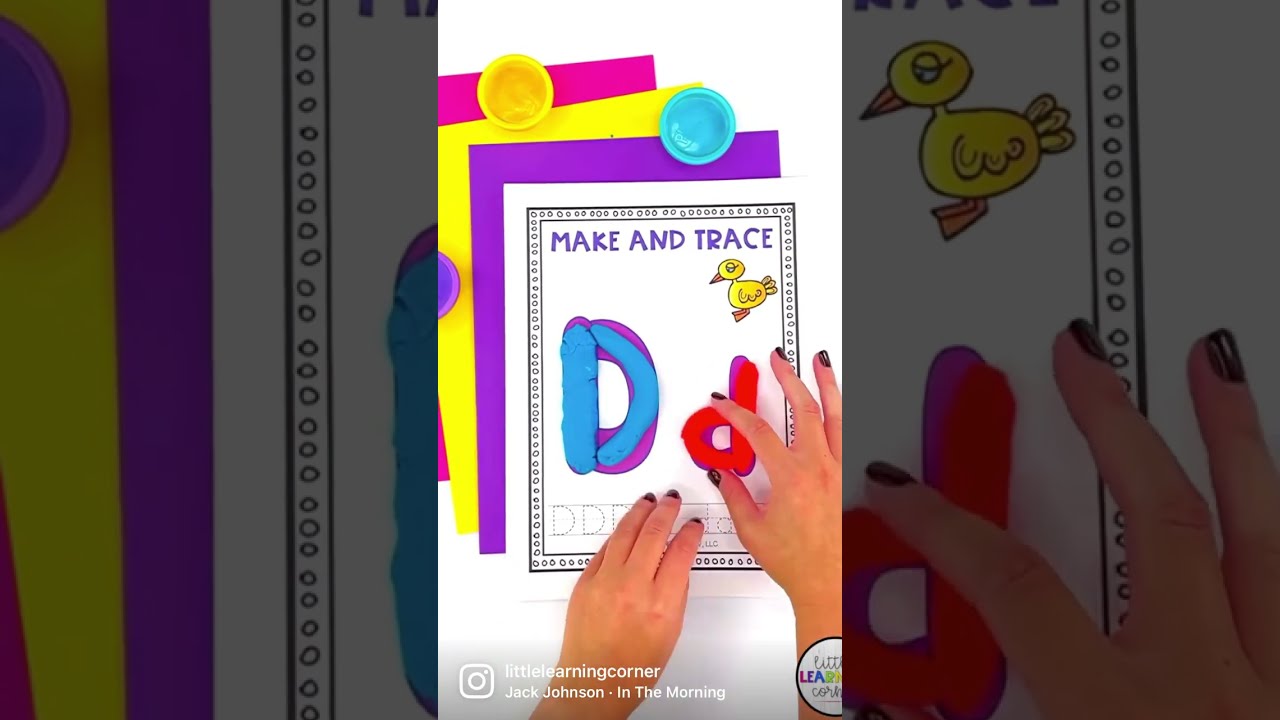 Alphabet Play Dough Mats