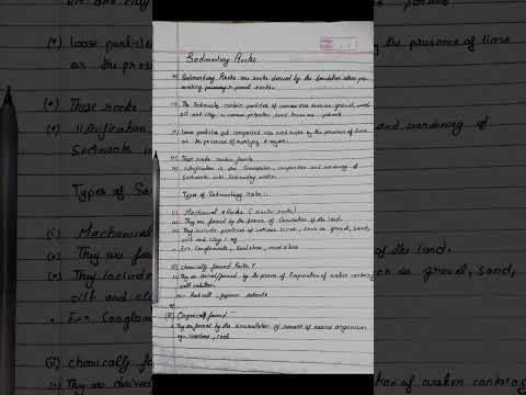 Materials of Earth crust Notes