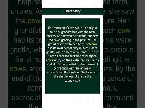 cow # Expand Your English Vocabulary