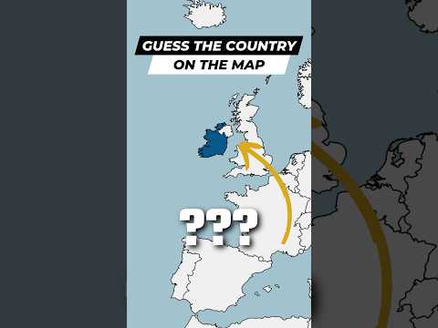 Guess the country on the map - Europe geography quiz