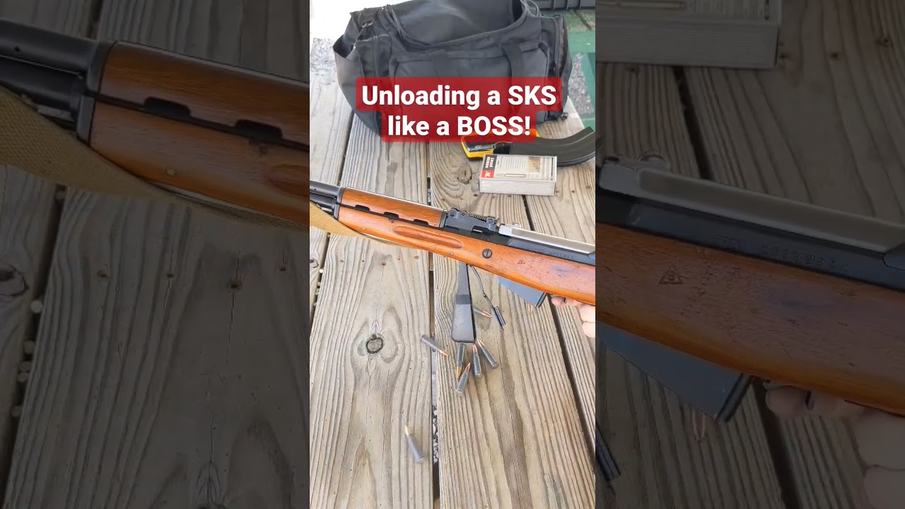 Unloading a SKS like a BOSS!