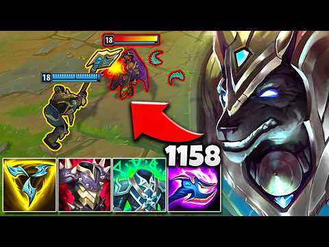 The most INSANE game of Nasus you'll ever see on this channel ( 1158 STACKS )