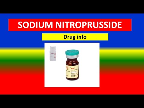 SODIUM NITROPRUSSIDE -Generic Name, Drug class, Brande Name ,Precautions, How to use, Side Effects