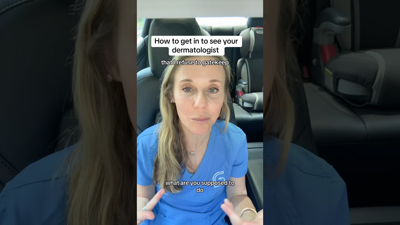 3 ways to get in to see your dermatologist quicker that I refuse to gatekeep. #dermatologist