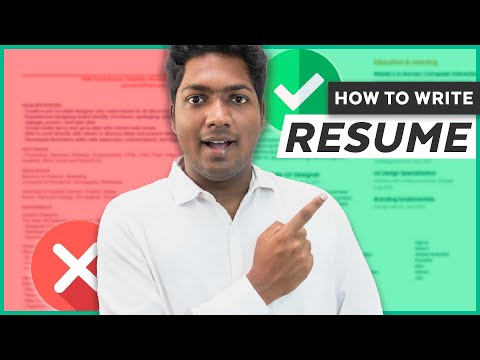 How to Make a Resume | Best Resume Template 2024