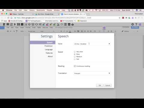 Word Prediction in French with Read & Write