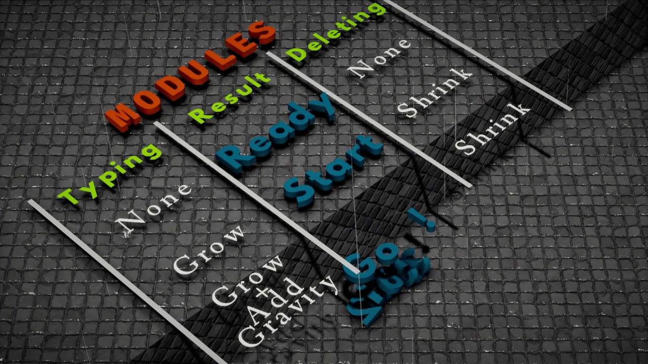 Modular 3D Text - Unity Asset - Modules