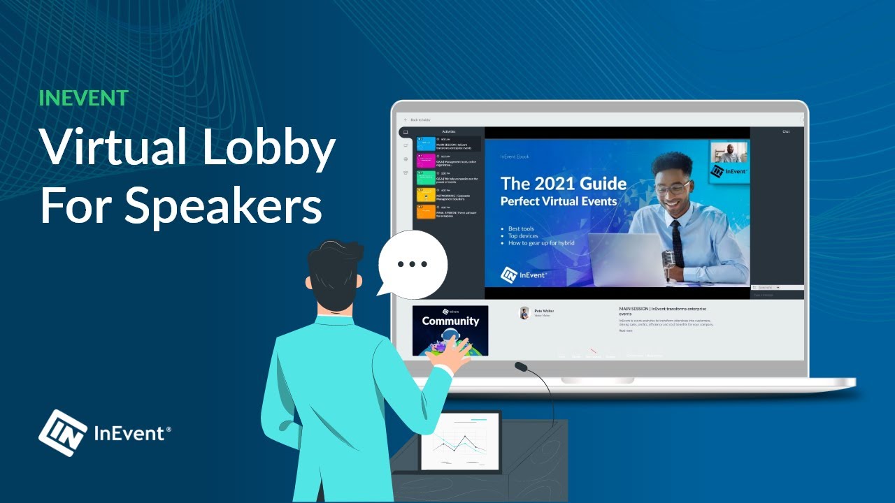 Exploring Virtual Lobby for Speakers - InEvent