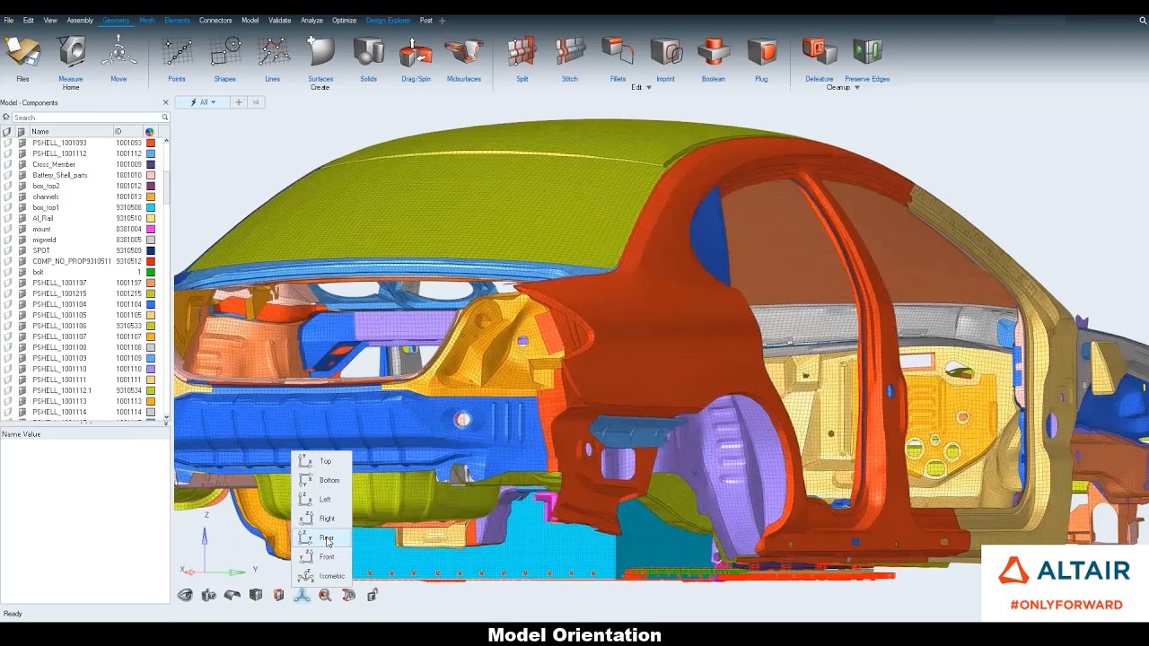 Learn HyperWorks  Interface - GENERAL OVERVIEW