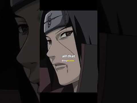 Itachi's Best speech about REALITY !! šæ