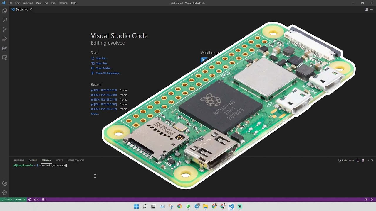 Remote SSH Access to Raspberry Pi Zero 2 W Using VS Code | Step-by-Step Guide #raspberrypi