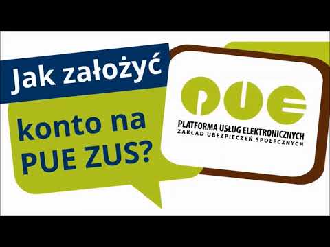 Jak założyć konto na PUE ZUS (subtitles) [Przewodnik po PUE] [materiał archiwalny]