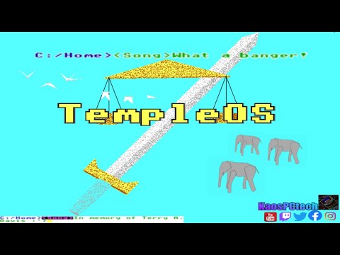 Steam Community :: Video :: TempleOS - Lets Make A Complex God Song!
