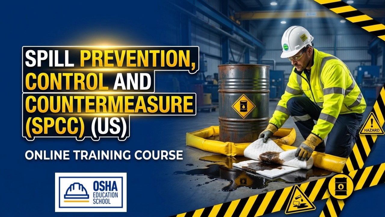 SPCC Training | Spill Prevention, Control and Countermeasure Course | Workplace Safety Certification