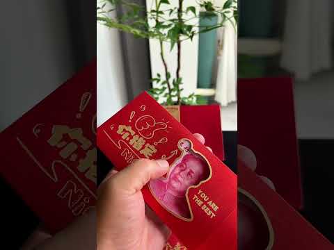 Hollow red envelope, a must-have birthday gift, definitely a envelope#birthdaygift#surprisegift
