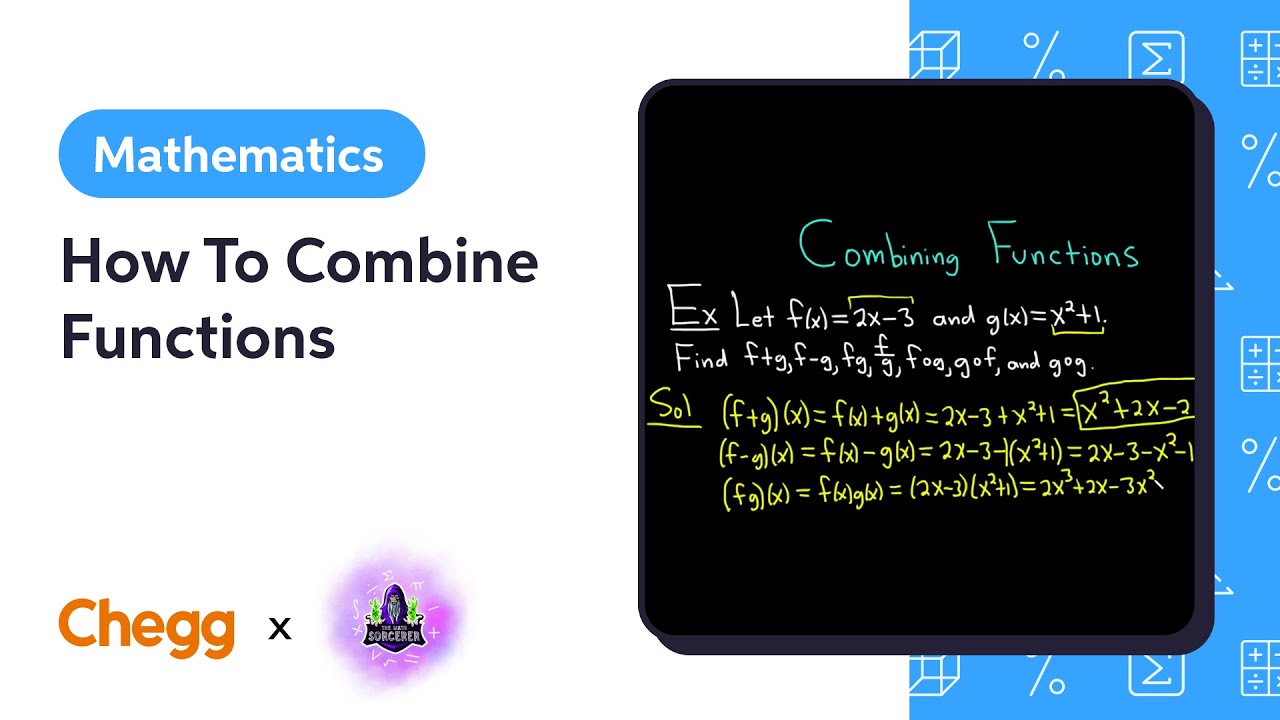 How To Combine Functions Ft. The Math Sorcerer