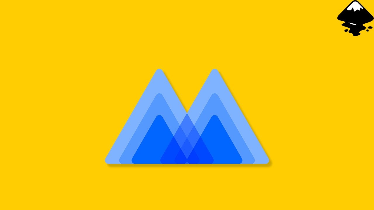 Create a Blending Triangles Logo in Inkscape