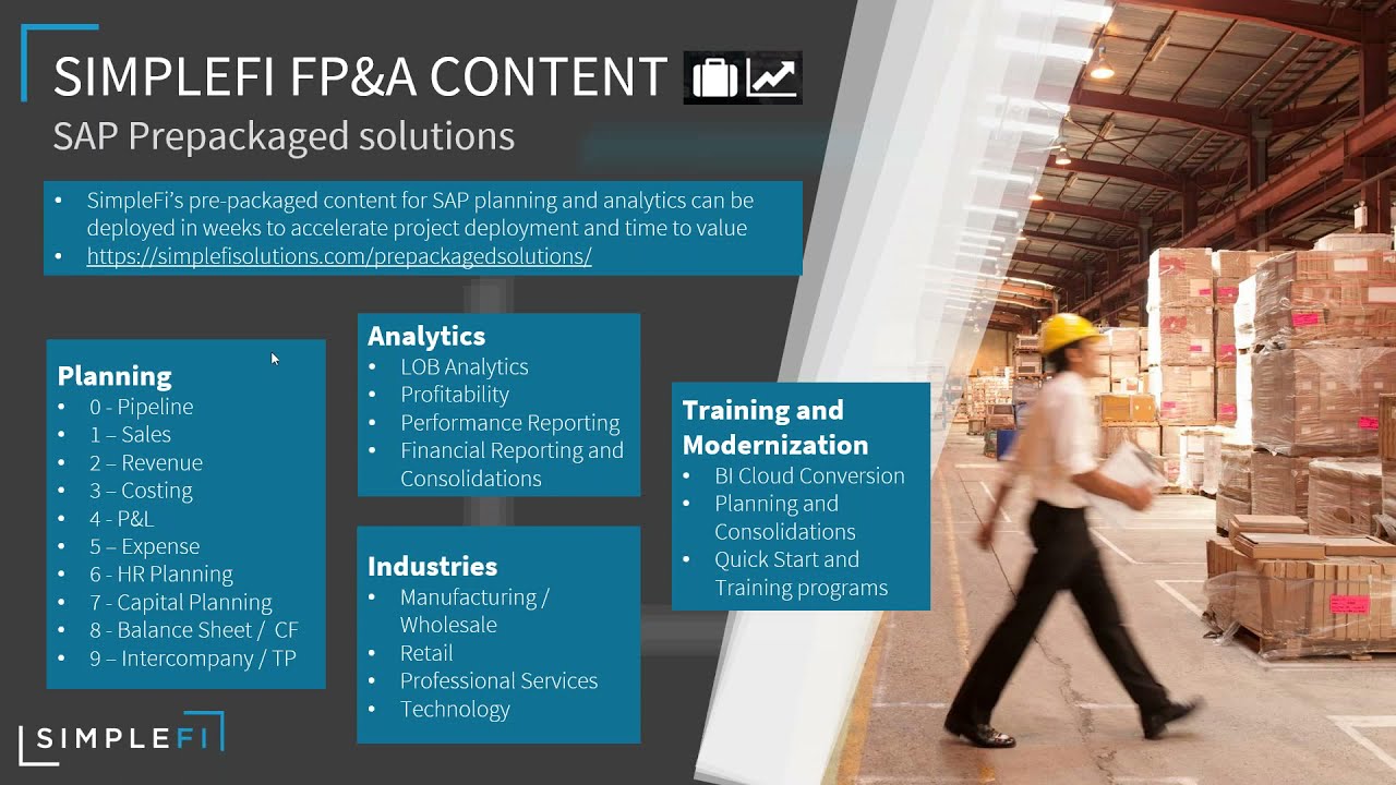 End-to-End Planning Capabilities using SAP Analytics Cloud for Planning