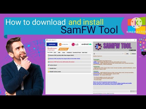 How to download and install SamFW Tool for FRP.SamFW FRP Tool for phone.