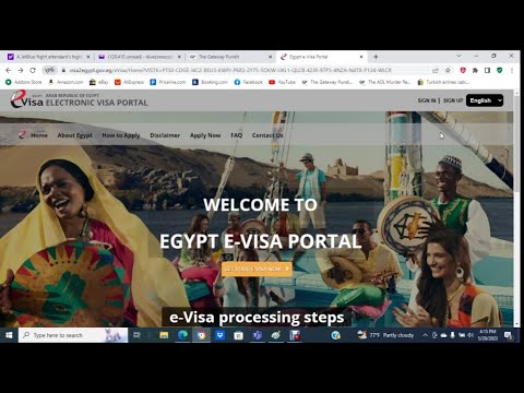 #122 - Obtaining an EVISA for Egypt 2023