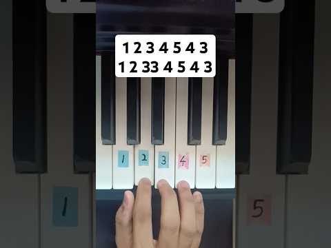 Ek Pyaar Ka Nagma Hai 🎵 Easy Piano Tutorial 🔥🎹