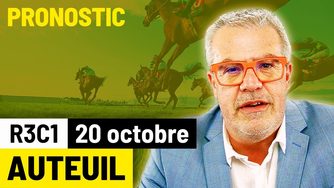 Pronostic PMU Auteuil, course R3C1 du 20 octobre 2022, Ticket Flash Turf