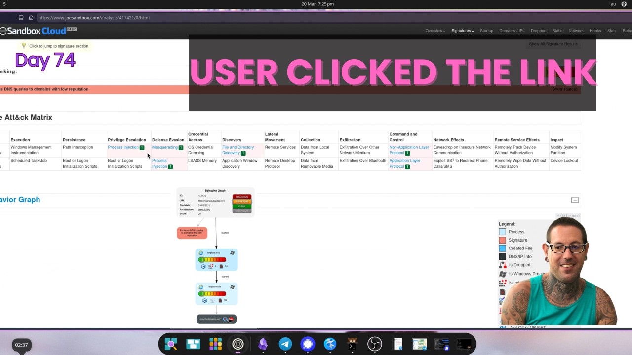 User Clicked, Endpoint at Risk | LetsDefend Alert Triage