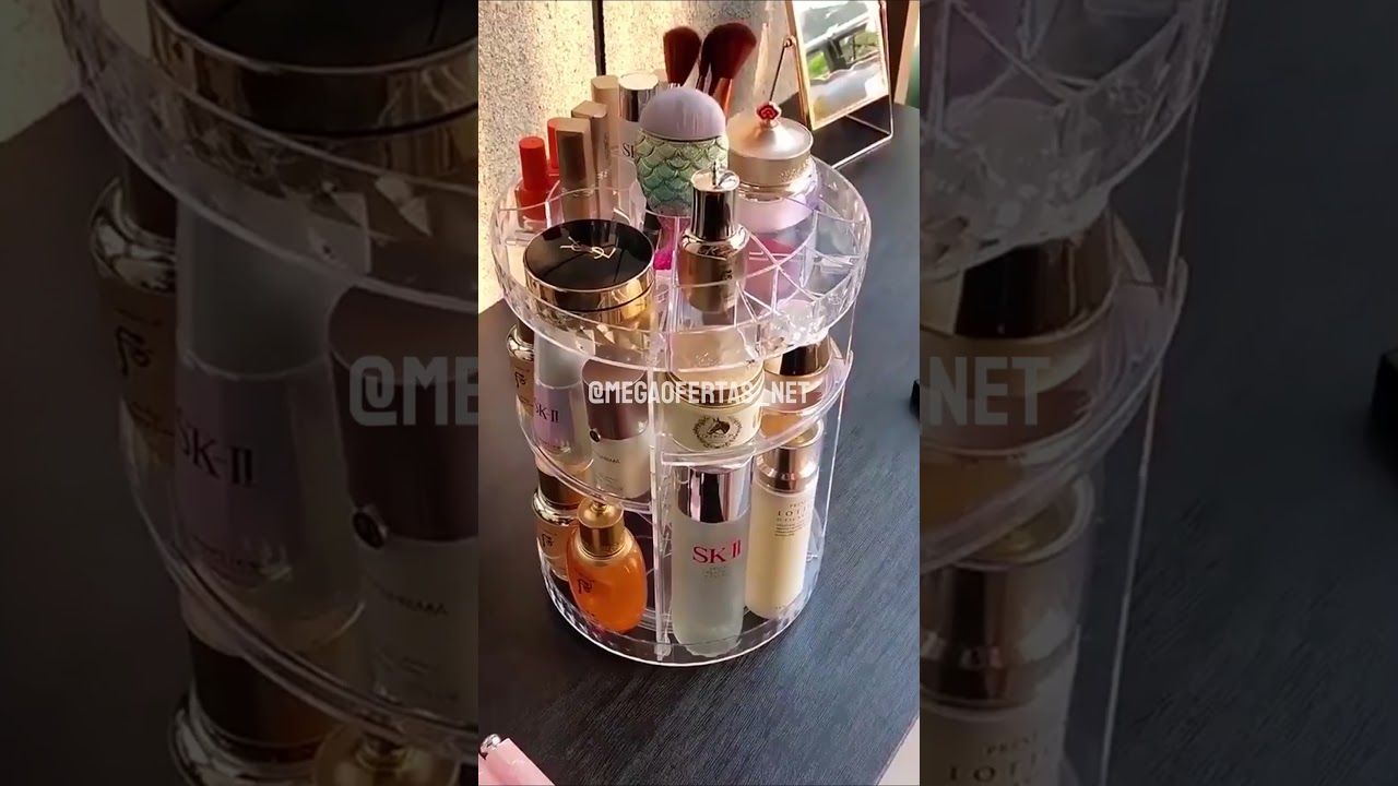 Organizador de Maquiagem | Achei na Shopee