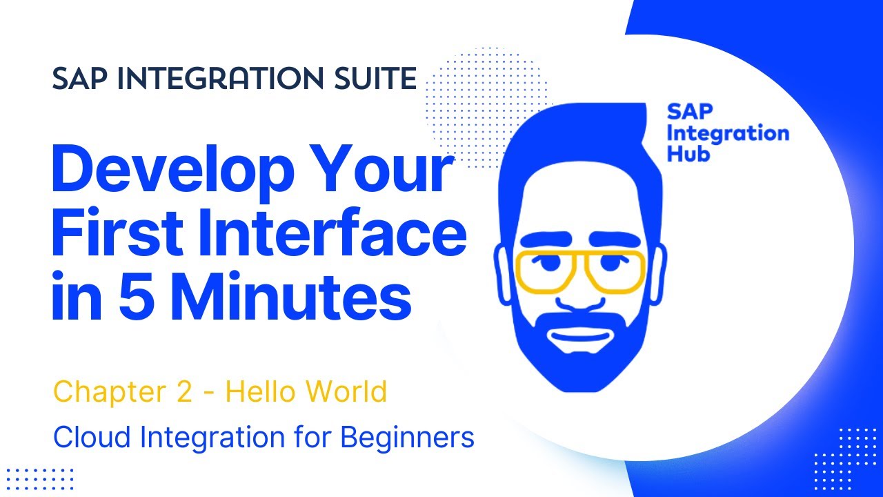 Create Your First Integration Flow (iFlow) in SAP Integration Suite CPI | 7 Minute Tutorial