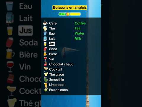 Beverages in french #frenchlanguagelearner #french