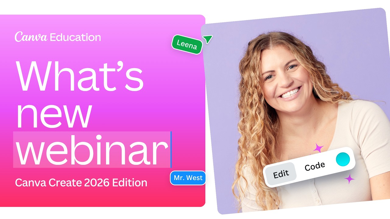 What's new in Canva Education | Canva Create Edition 2026