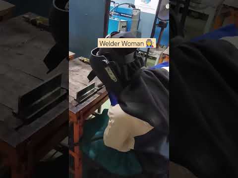 Welder Woman #shorts #welding #woman #smkbisa #fyp #viral