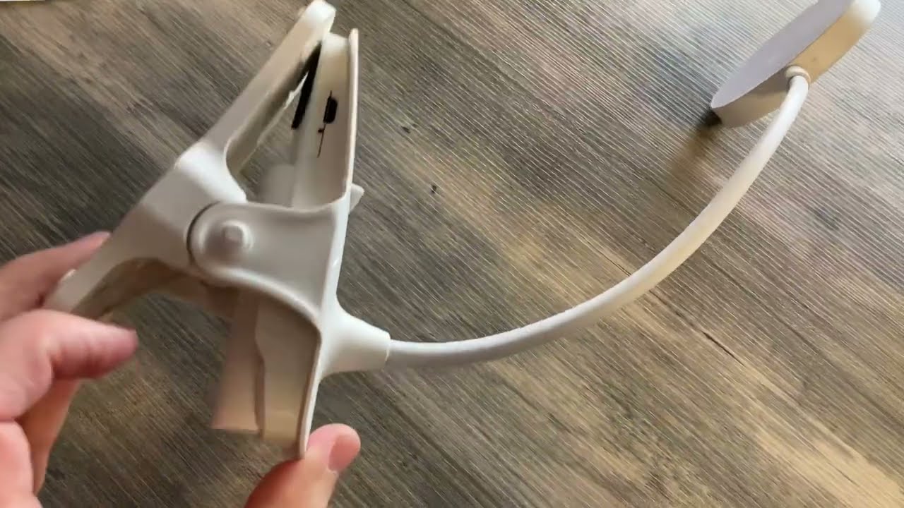 Luz Lectura con Clip Flexo Pinza 20 LED 3 Colores y 3 Brillos Ajustables Cuidado Ocular Recargable U