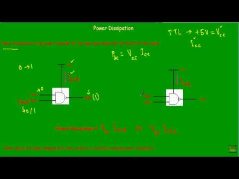 Power Dissipation and Speed Power Product Video Lecture - Digital ...