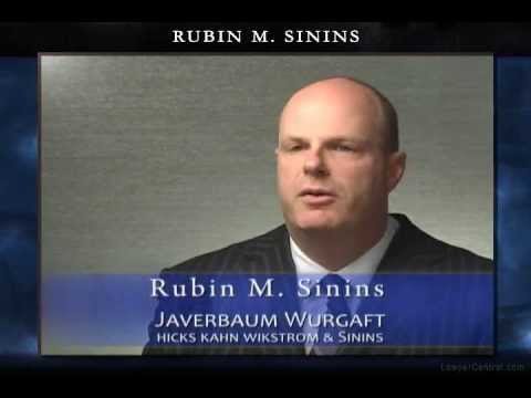Rubin Sinins Profile - Springfield, NJ Criminal Defense Lawyer