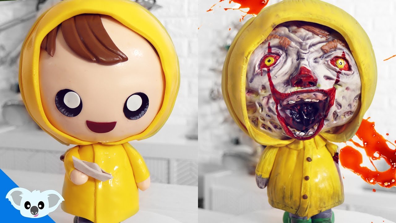 Cute And Scary It Pennywise And Georgie Cake It Chapter 2 Scary ...