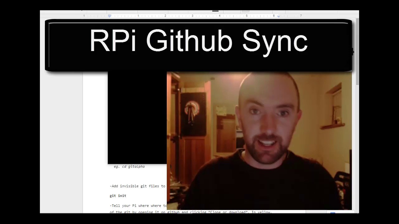 Raspberry Pi - Github Sync: Ditch the memory sticks!