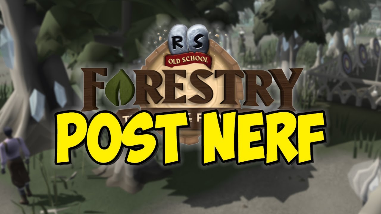 The only Forestry Guide you need (POST NERF)