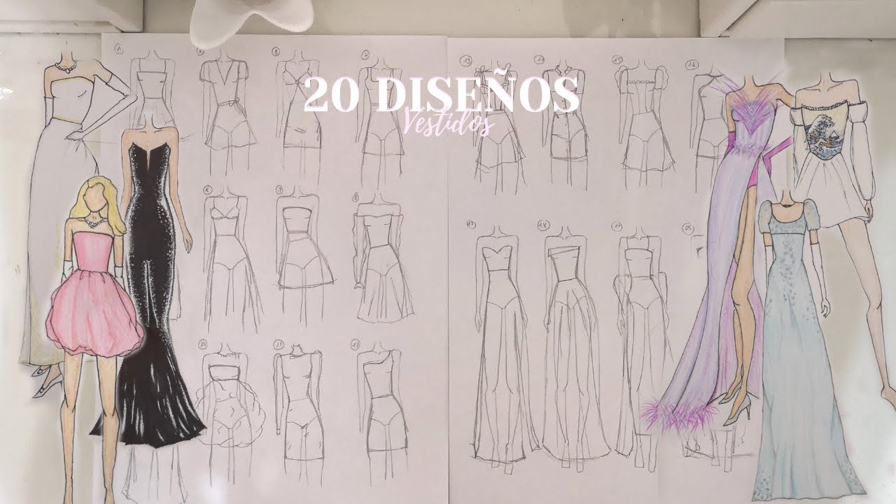 LEARN TO DESIGN: 20 DRESSES