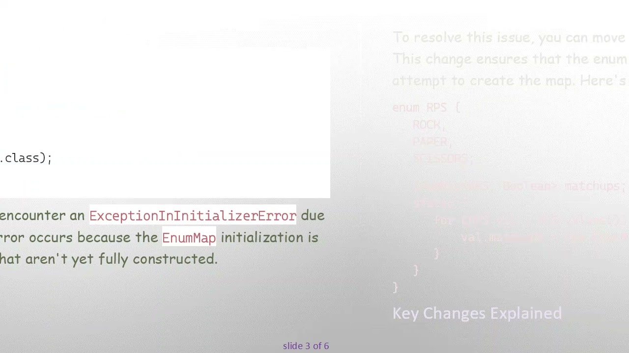 Understanding EnumMap Initialization Issues in Java Enums