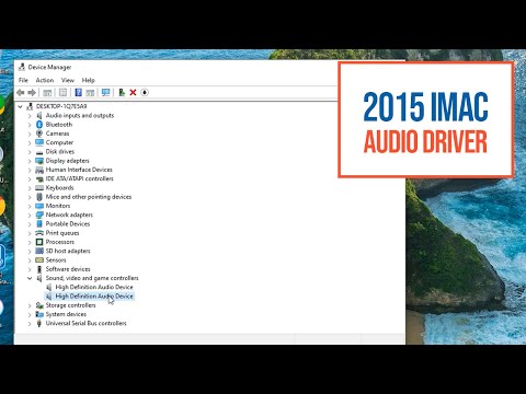 Windows iMac/Macbook Pro 2015 & 2017 Cirrus Logic Audio Driver