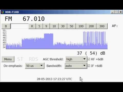 XDR-F1 - Intermodulation from HAM frequency range 50 MHz