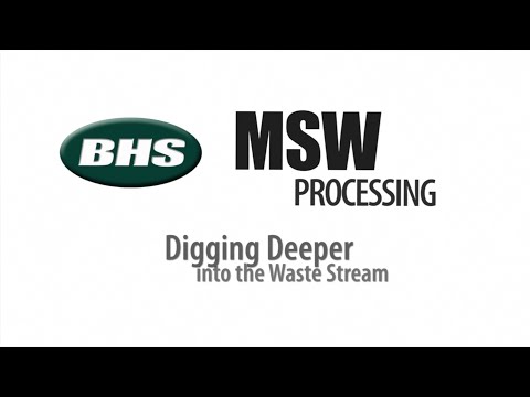 MSW Recycling Series Chapter 1: Digging Deeper into the Waste Stream, Introduction