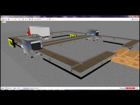 3D Agent-Based Simulation - AnyLogic 6.8