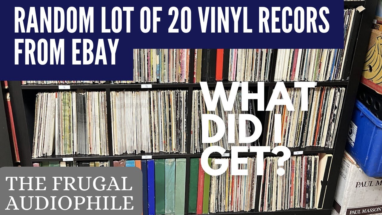 I bought a random lot of 20 vinyl records off of eBay. What did I get? Let's find out!