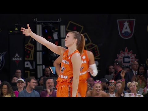 Sabrina Ionescu Leads 4 Pointer BARRAGE By 2023 WNBA All-Stars! Kelsey Plum, Napheesa Collier & MORE
