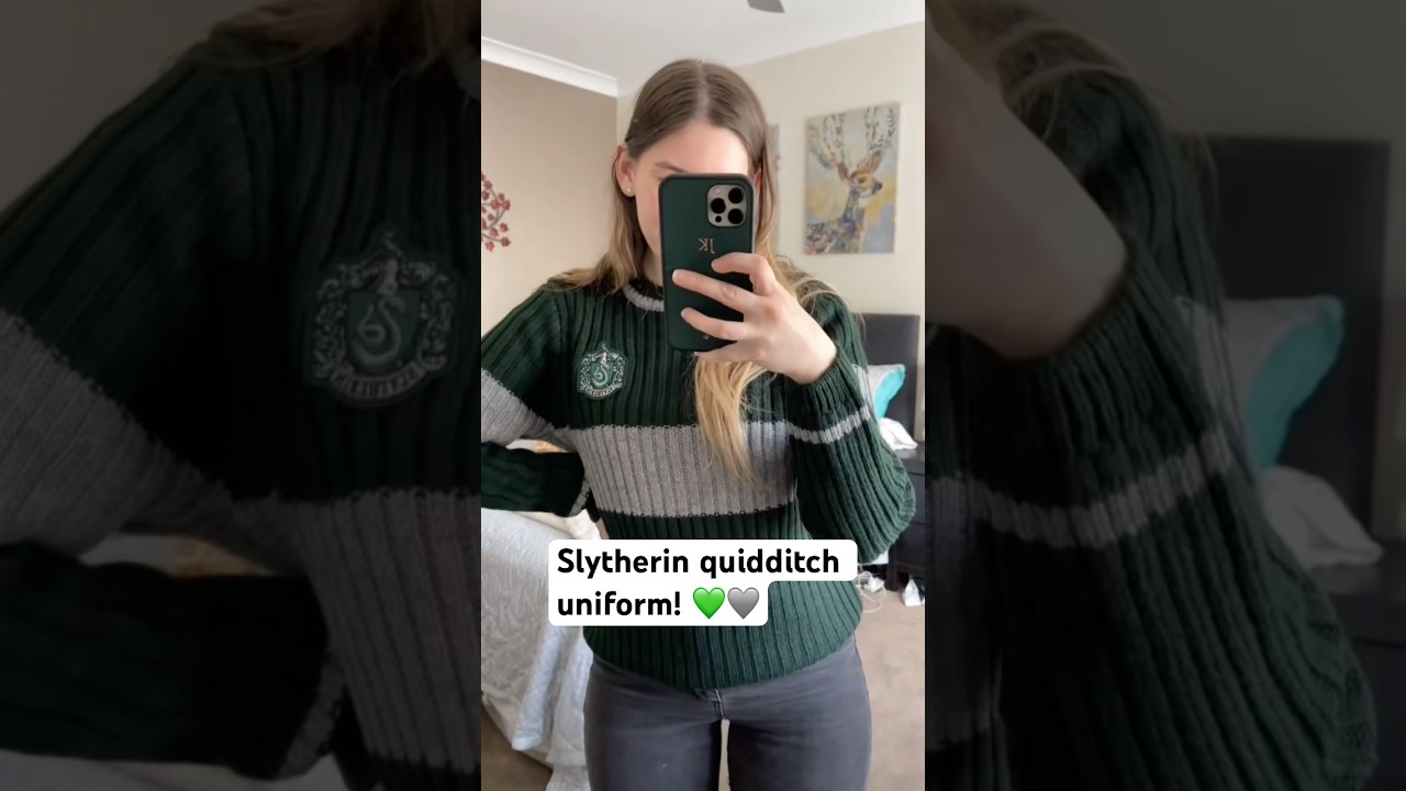 Yes, I have all the slytherin uniform now #harrypotter #quidditch #slytherin #draco #shorts