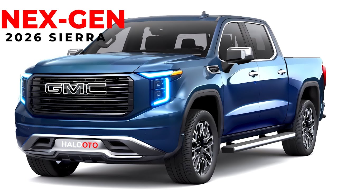 2026 GMC Sierra Springs to CGI Life Across Imagination Land, It's an ...